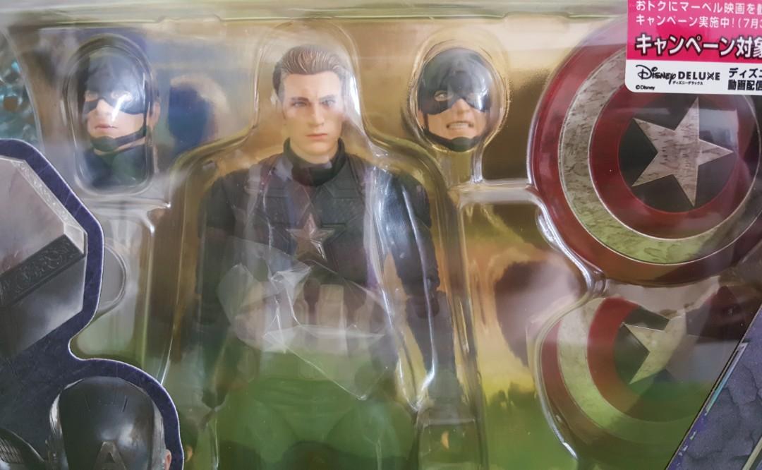 全新 日版 BANDAI S.H.Figuarts SHF MARVEL AVENGERS ENDGAME CAPTAIN AMERICA ...