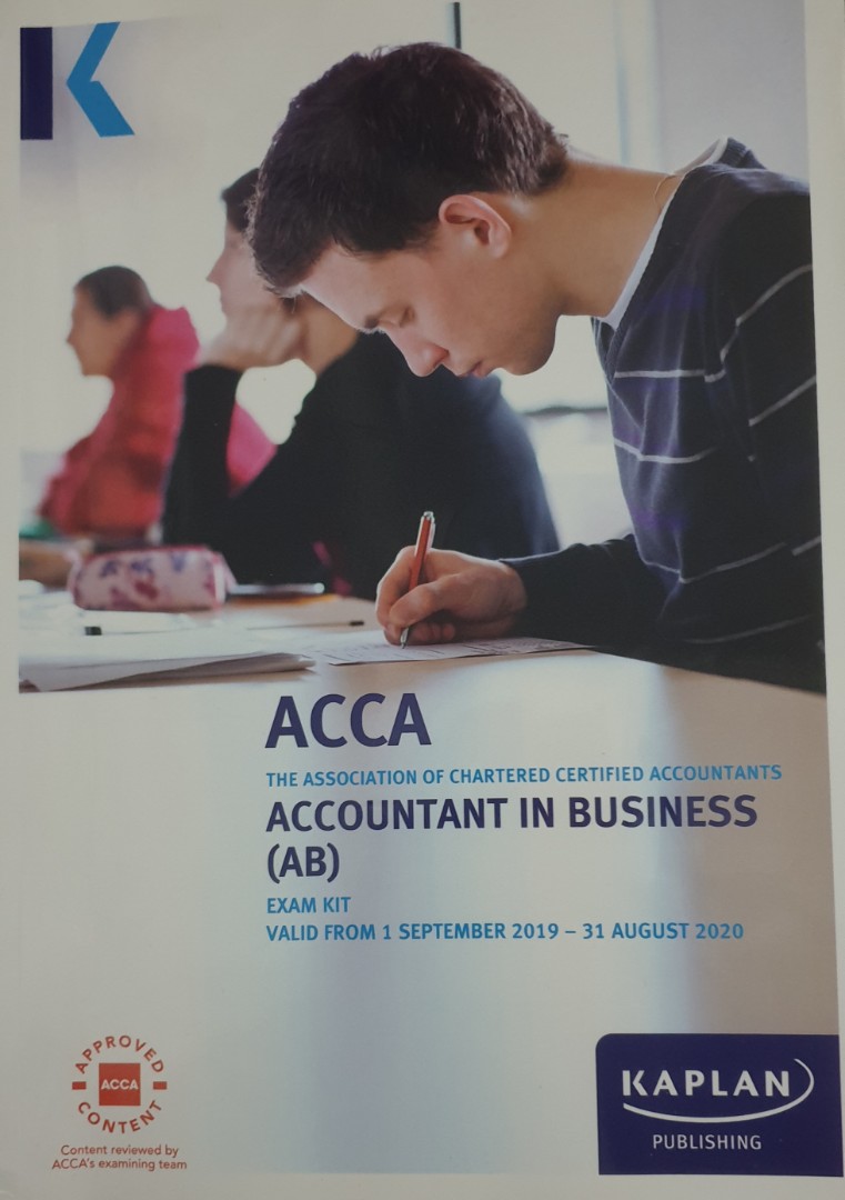 ACCA F1 AB Kaplan, Hobbies & Toys, Books & Magazines, Assessment Books ...