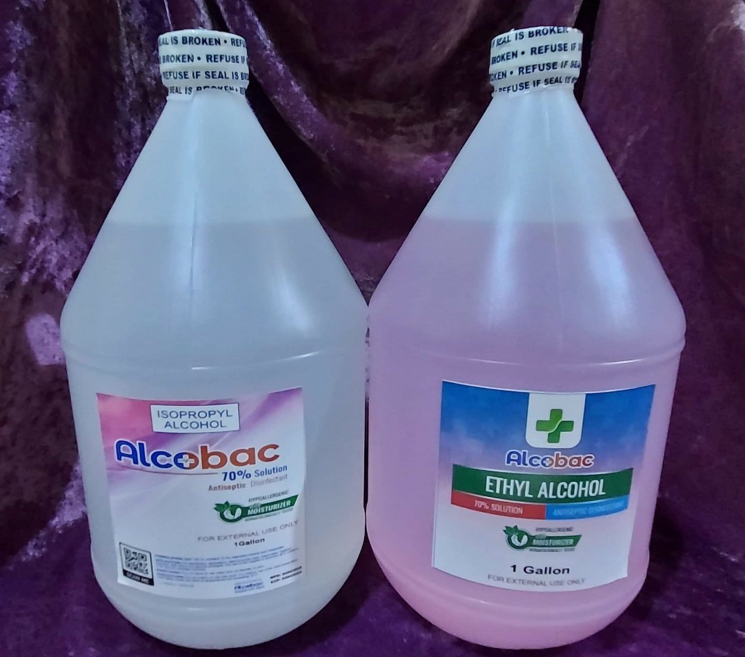 Alcobac Isopropyl and Ethyl Alcohol, Beauty & Personal Care, Sanitizers ...
