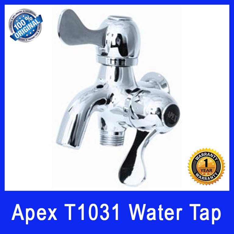 Apex Water Tap. Model: T1031. Two Way Tap Type with Lever Handle. L110 ...