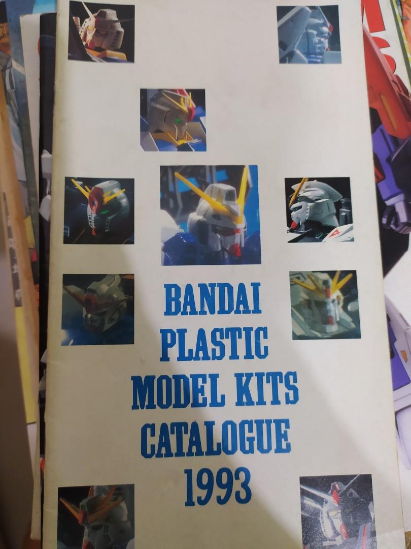 Bandai Plastic Model Kits Catalogue 1993, 興趣及遊戲, 玩具 & 遊戲類 - Carousell