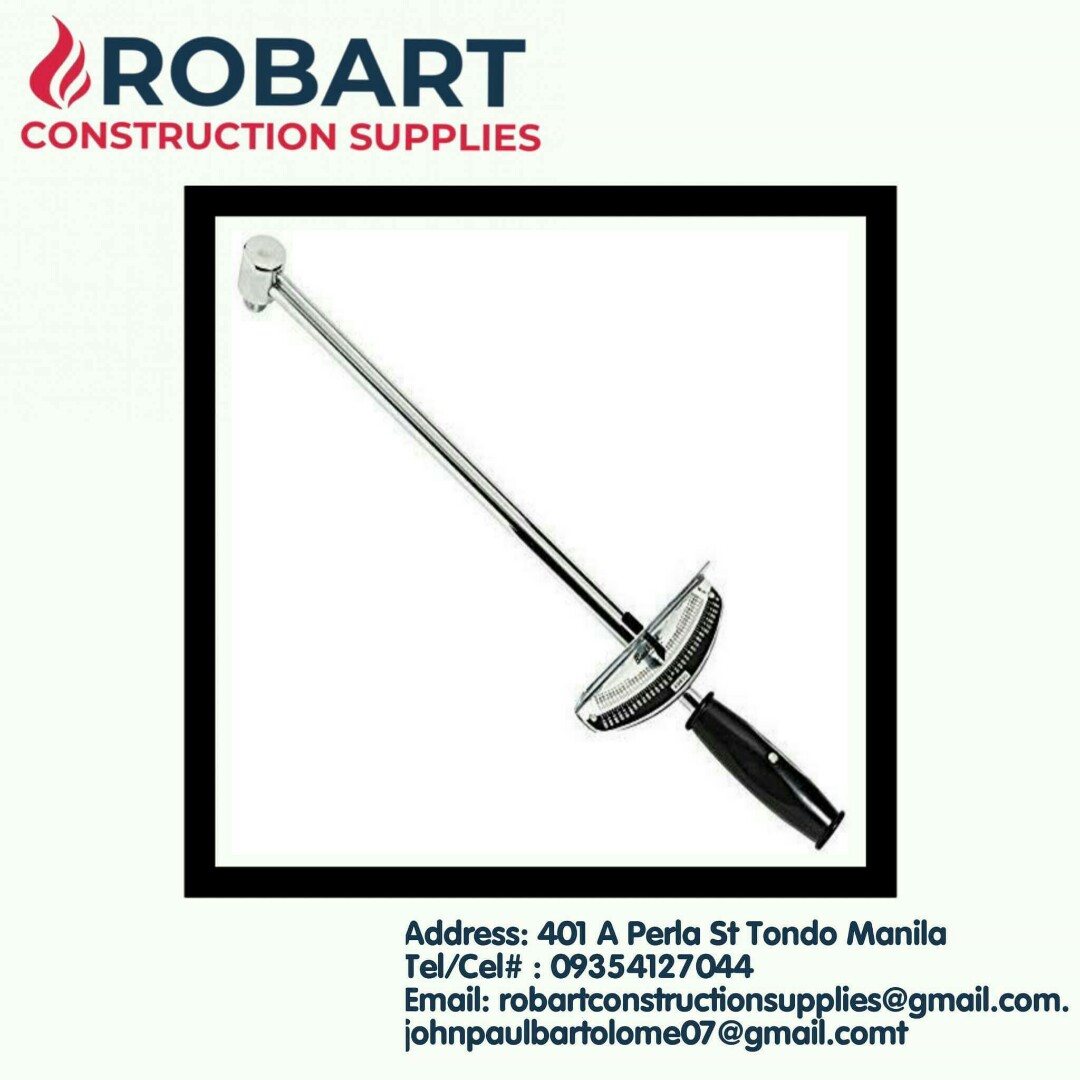 Beam Type Torque Wrench, Commercial & Industrial, Construction Tools ...