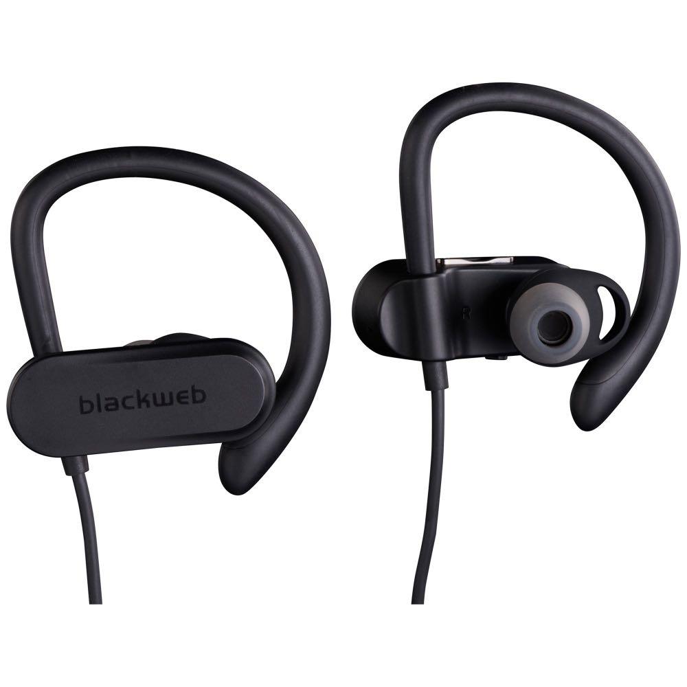 Blackweb Over The Ear Sport Bluetooth Headphones and Built-in ...
