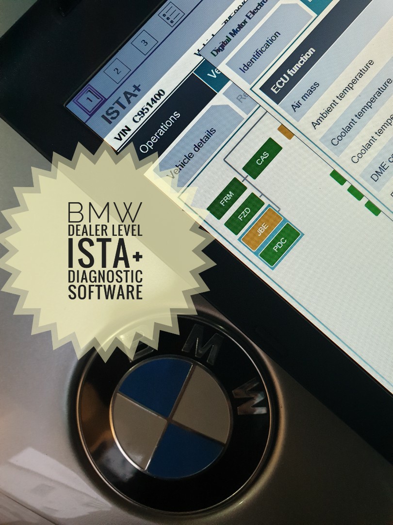 BMW : "ISTA+" software Diagnosis Health Check, Car Accessories ...