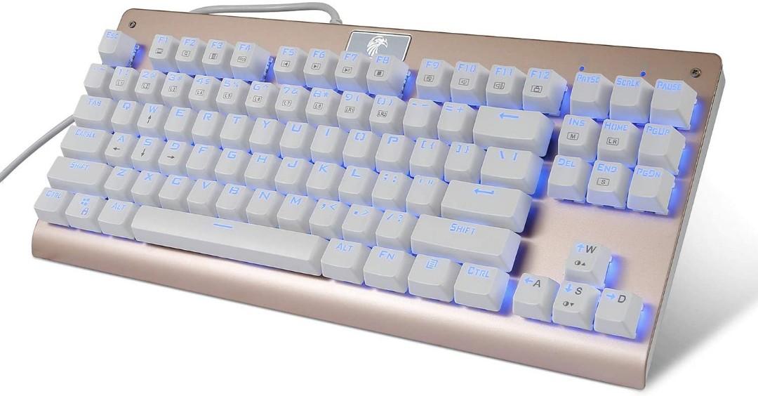 Bnib E Element Mechanical Eagle Z Blue Led Backlit Mechanical Gaming Keyboard With Modes