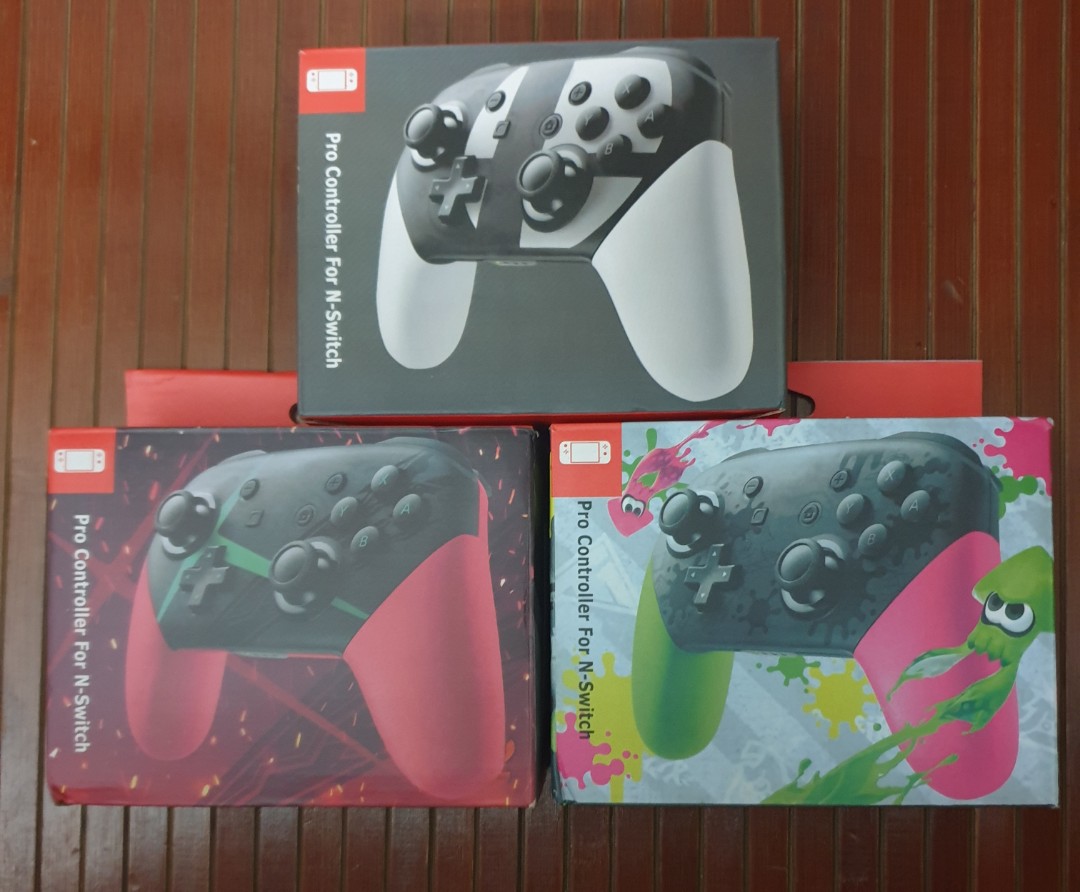 [Brand New] OEM Nintendo Switch Pro Controller, Video Gaming, Gaming ...