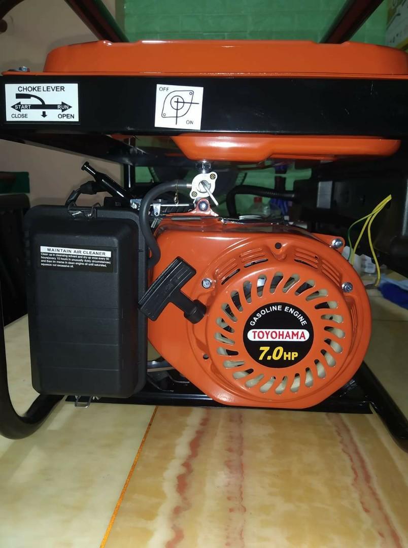 Brand New Toyohama Gasoline Generator TH3500, Commercial & Industrial ...