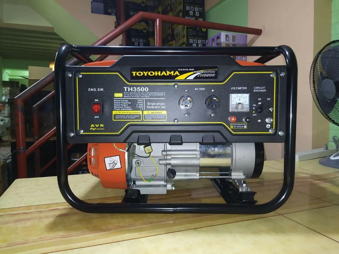 Brand New Toyohama Gasoline Generator TH3500, Commercial & Industrial ...