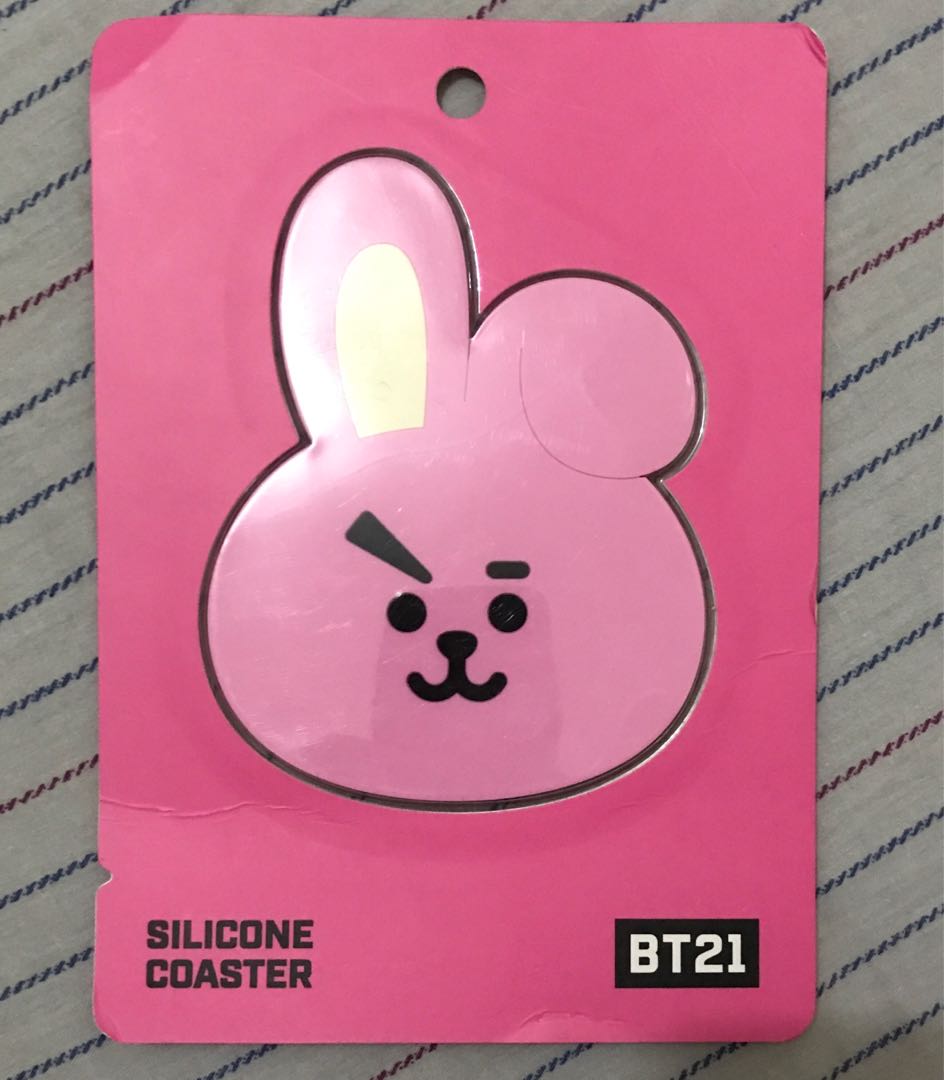 Bt21 Cooky coaster, Hobbies & Toys, Memorabilia & Collectibles, K-Wave ...