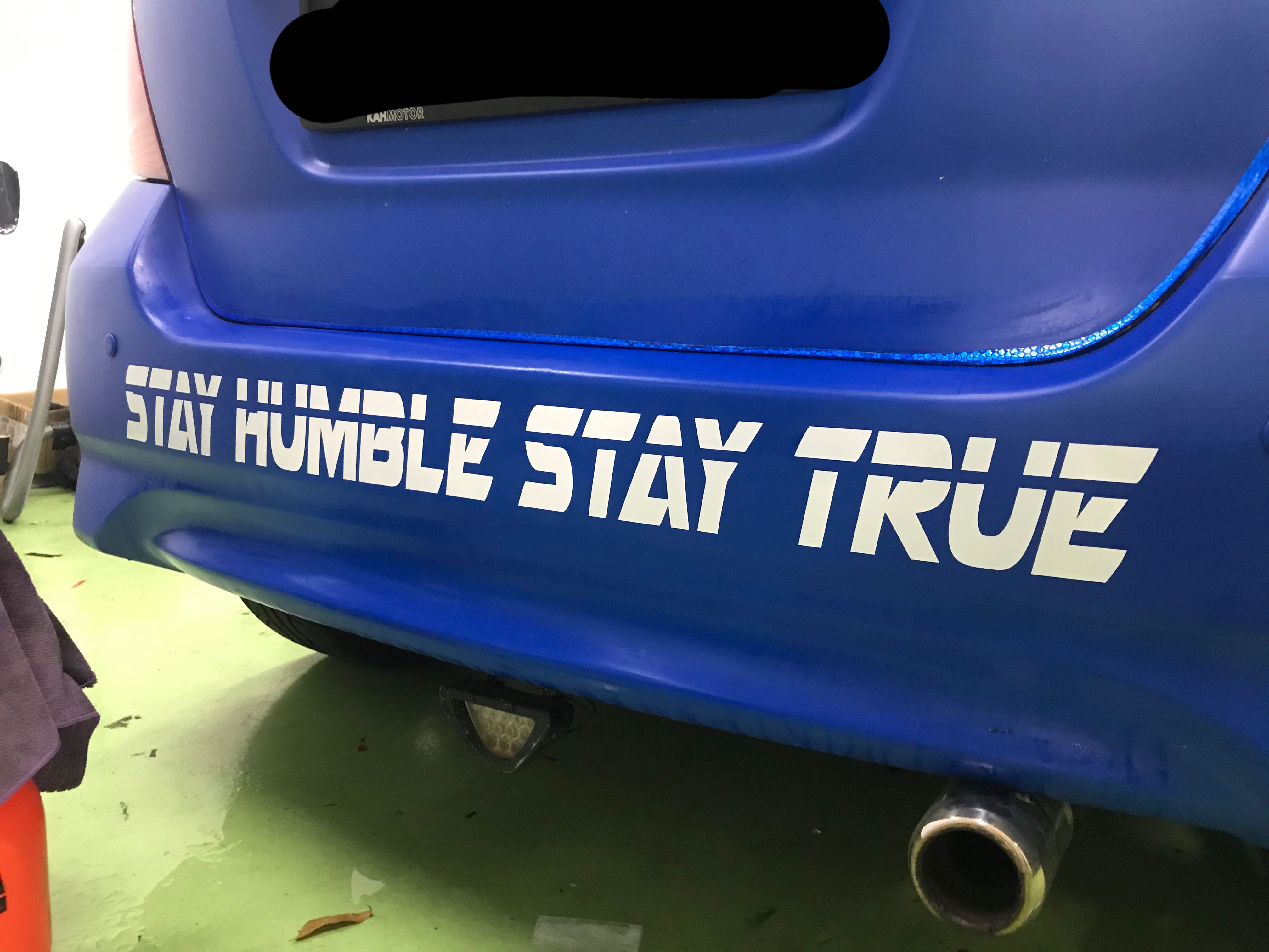 Customize wording decal, Car Accessories, Accessories on Carousell