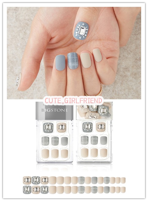 DASHING DIVA BIGSTONE SOFT BLUE, Beauty & Personal Care, Hands & Nails ...