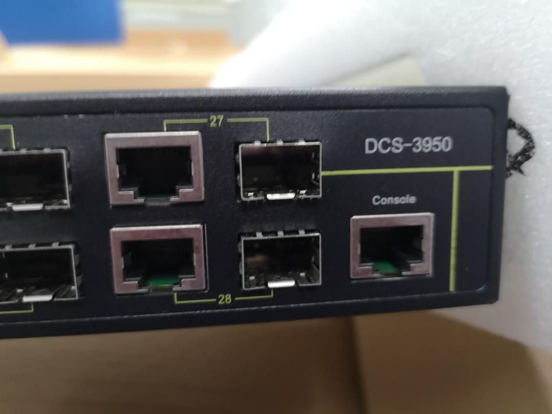 DCN network switch DCS-3950-28C, Electronics, Others on Carousell