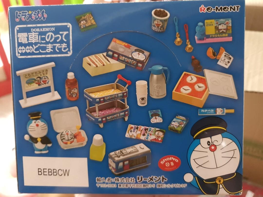 Doraemon Re-ment (train series), Toys & Games, Bricks & Figurines on ...