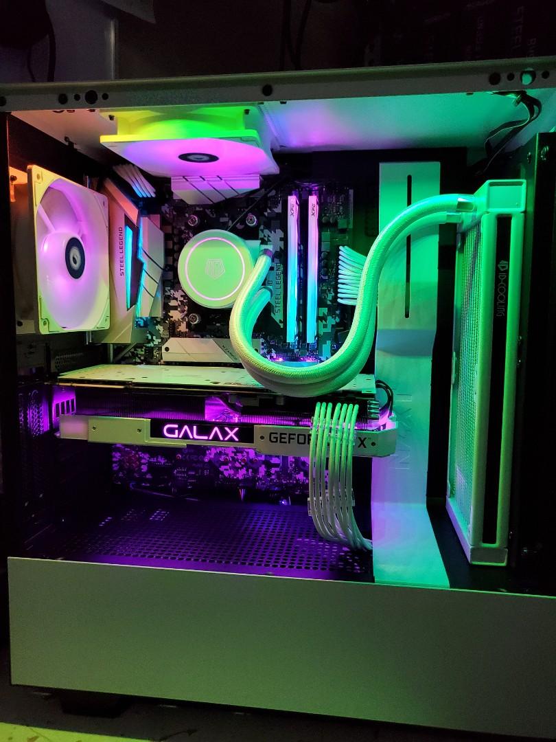 *FREE DELIVERY*Custom Gaming PC NZXT H510 ELITE WHITE FOCUSED BEST ...