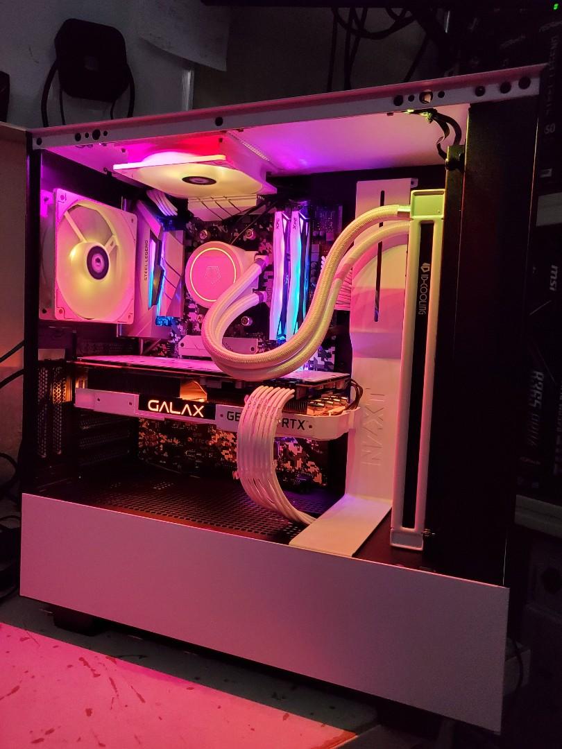 *FREE DELIVERY*Custom Gaming PC NZXT H510 ELITE WHITE FOCUSED BEST ...