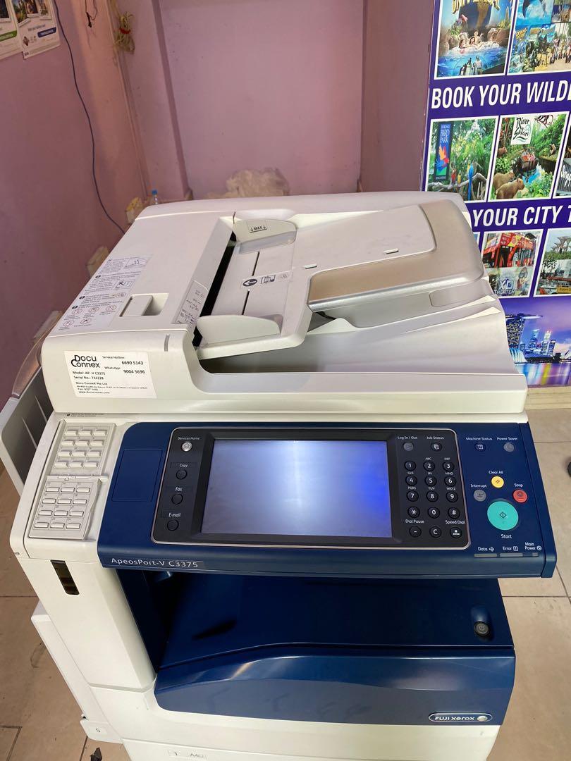 Fuji xerox apeosport-v c3375, Computers & Tech, Printers, Scanners & Copiers on Carousell
