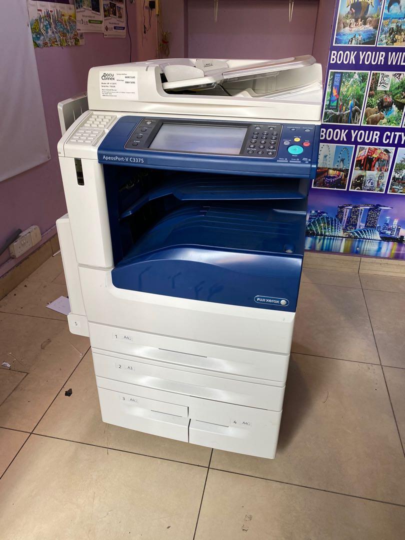 Fuji xerox apeosport-v c3375, Computers & Tech, Printers, Scanners & Copiers on Carousell