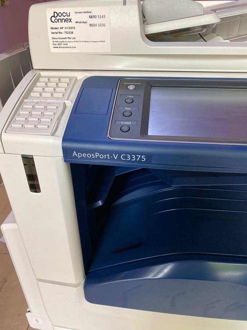 Fuji xerox apeosport-v c3375, Computers & Tech, Printers, Scanners & Copiers on Carousell