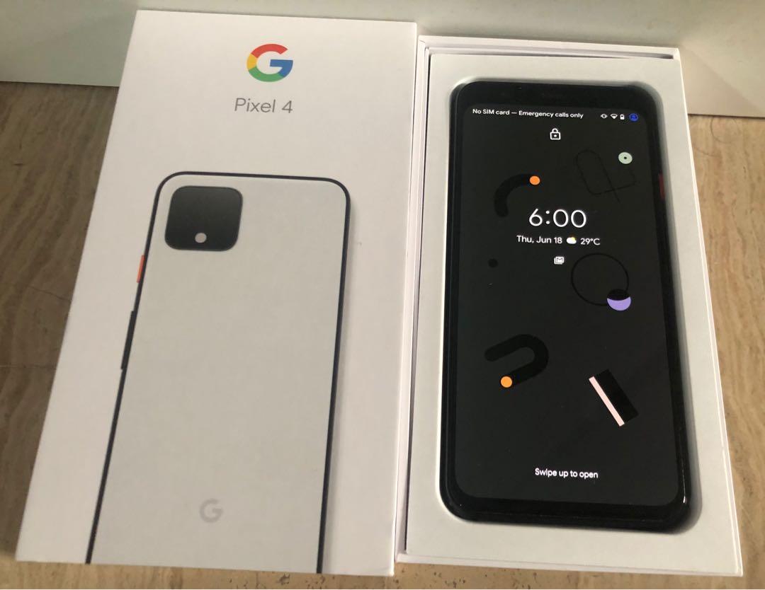 Google Pixel 4 white 128GB, Mobile Phones & Tablets, Android Phones ...