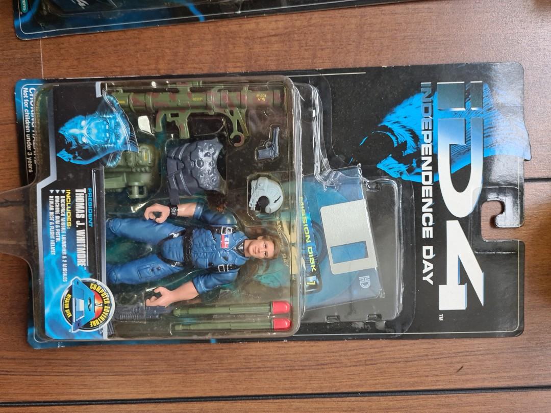 ID4 Independence Day Figures, Hobbies & Toys, Toys & Games on Carousell