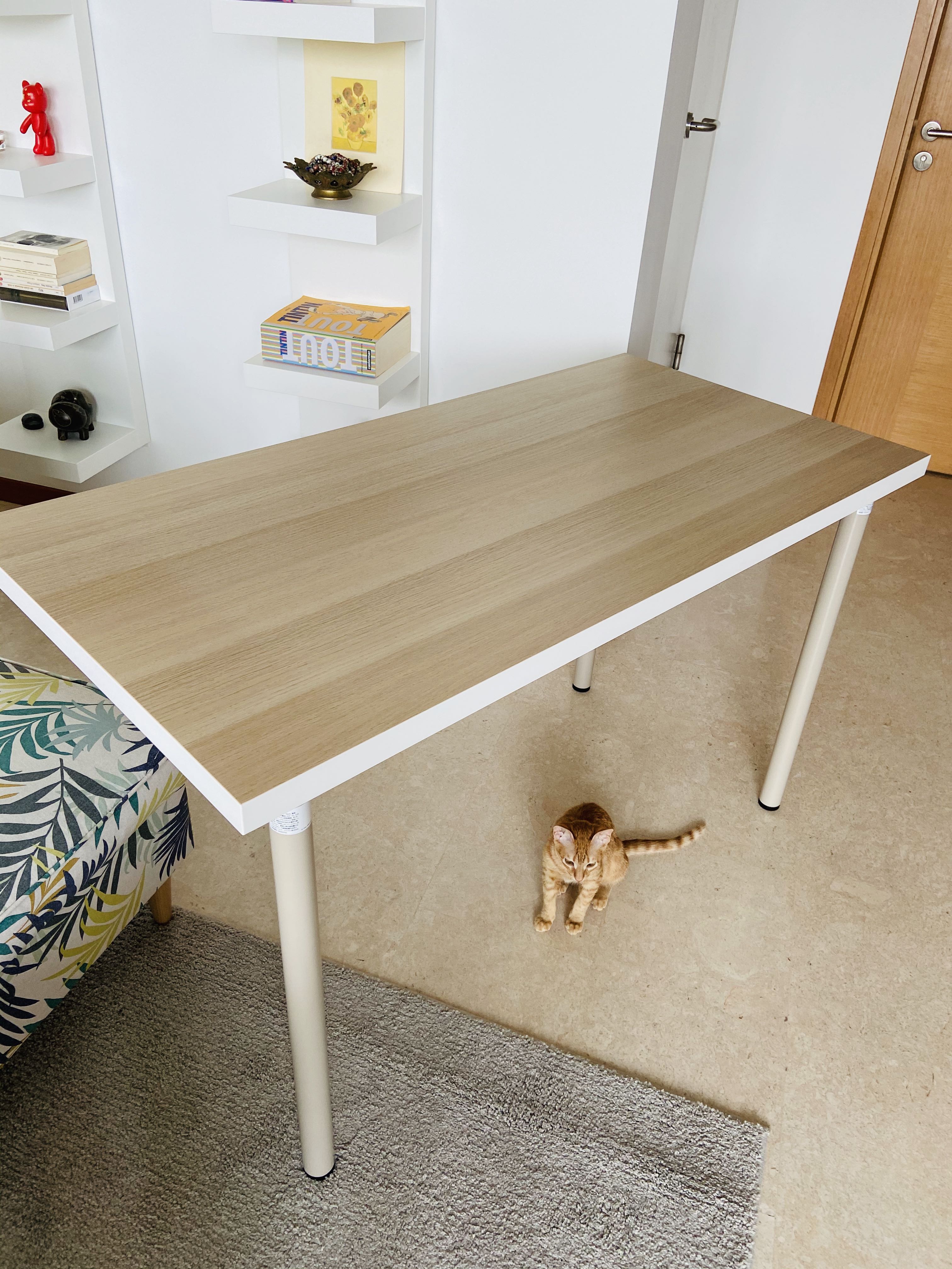 IKEA desk, Furniture & Home Living, Furniture, Tables & Sets on Carousell