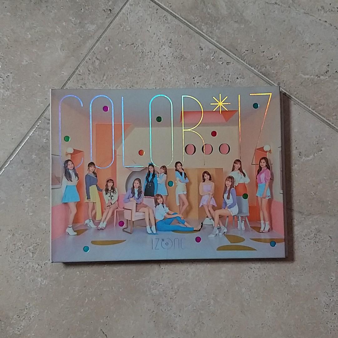 IZ*ONE - COLOR*IZ (Color Version) Album, Hobbies & Toys, Memorabilia ...