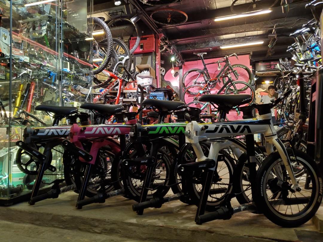 現貨特價Java X3！！ 14吋折疊車，摺合單車，摺車, 運動產品, 單車及配件, 單車 - Carousell