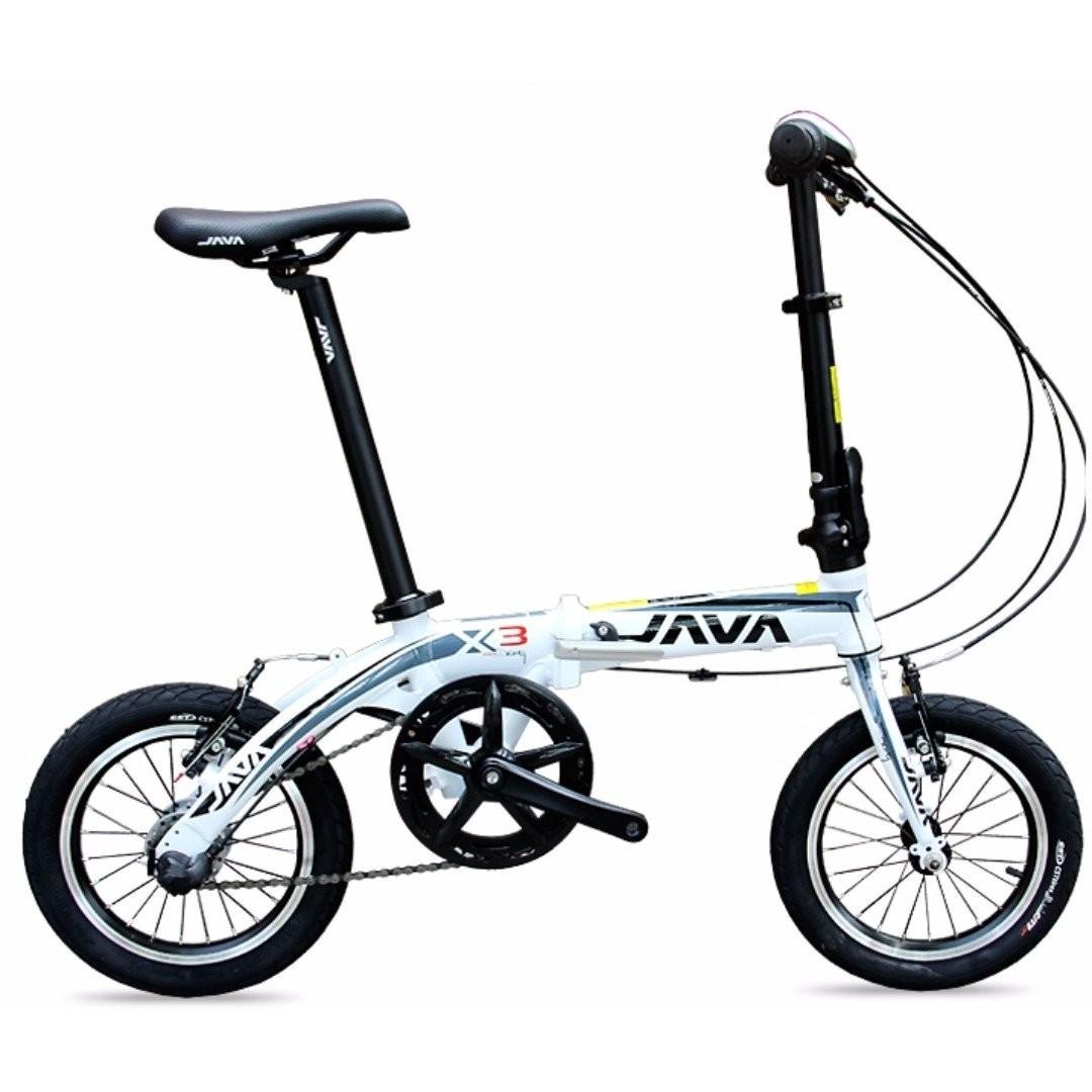 現貨特價Java X3！！ 14吋折疊車，摺合單車，摺車, 運動產品, 單車及配件, 單車 - Carousell