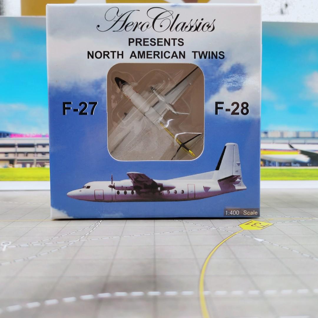 [LAST PEICE] 1:400 Fokker F-27 MSA (Malaysia Singapore Airlines ...