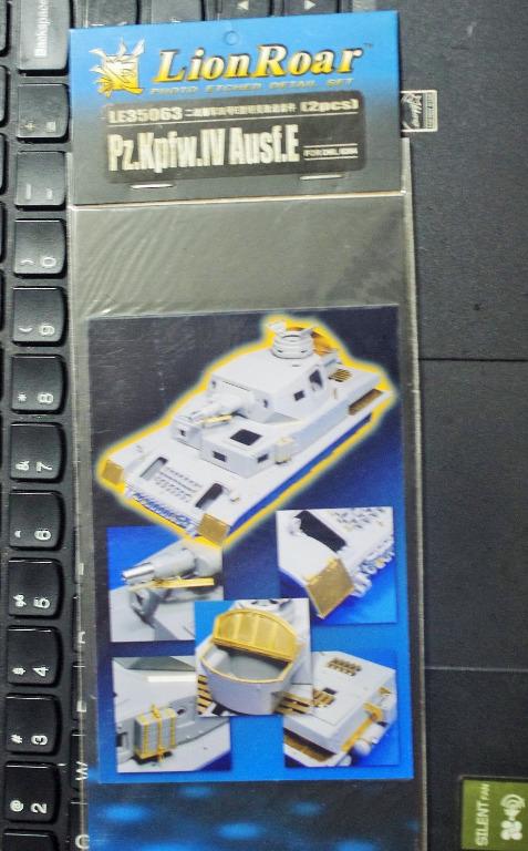 LionRoar -獅鳴-Pz.Kpfw.IV Ausf.E -for Dragon -威龍-6264-蝕刻, 玩具 & 遊戲類, 玩具 ...