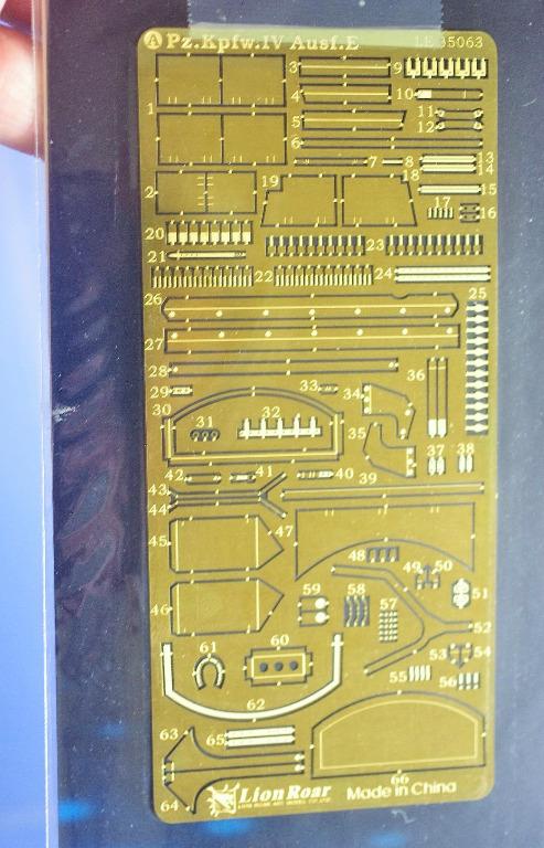 LionRoar -獅鳴-Pz.Kpfw.IV Ausf.E -for Dragon -威龍-6264-蝕刻, 玩具 & 遊戲類, 玩具 ...
