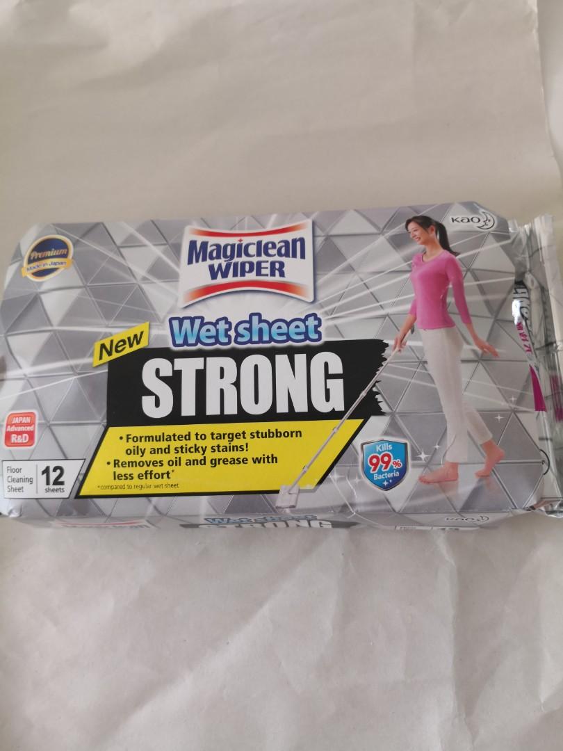 Magiclean Wet Sheets Strong (12 sheets), Everything Else on Carousell