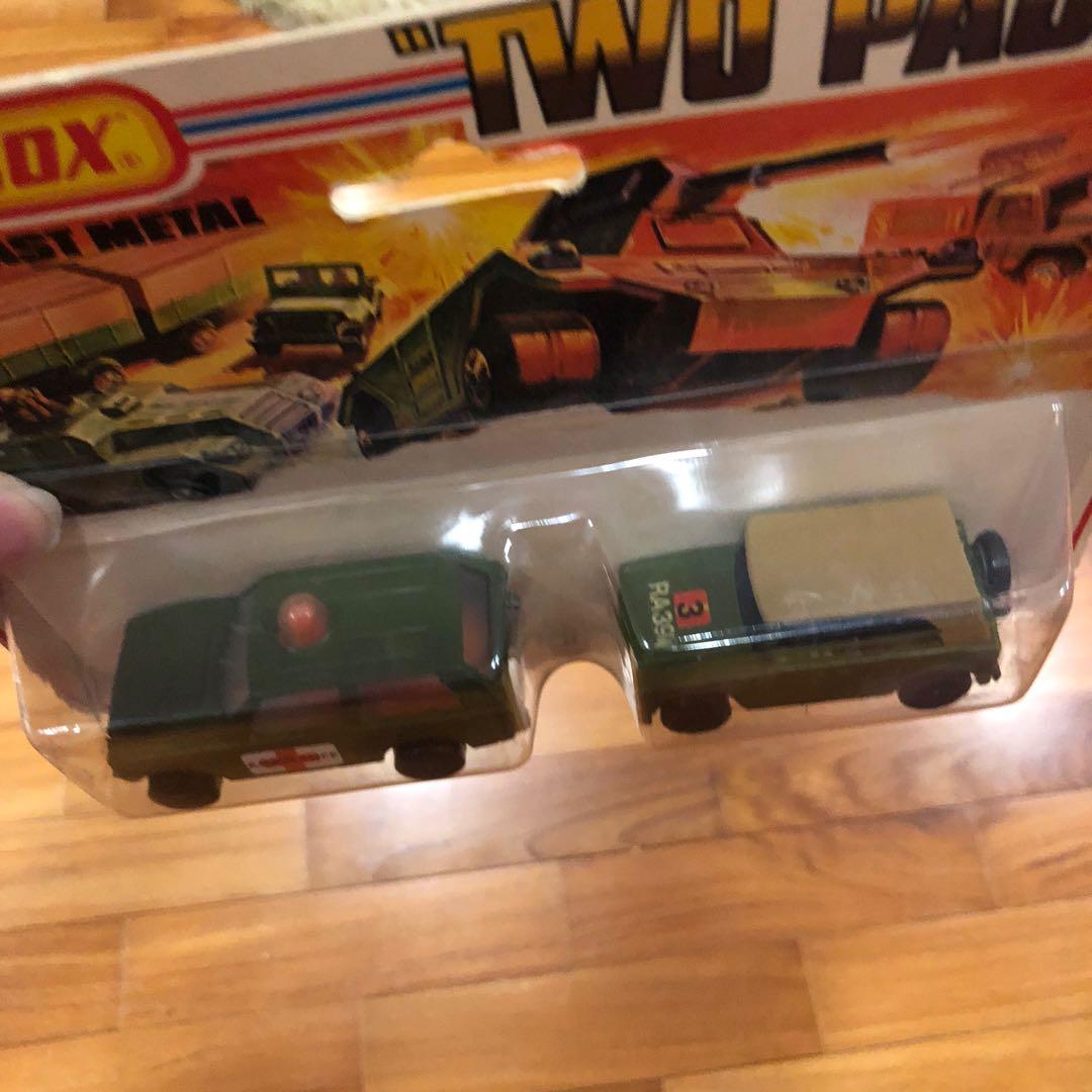 Matchbox Two Packs Military Police & Field Car, Hobbies & Toys, Toys ...