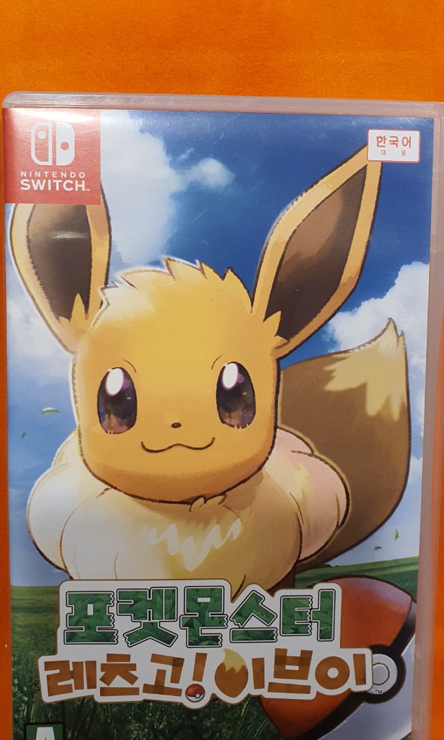 Nintendo Switch Pokemon Eevee, Video Gaming, Video Games, Nintendo on ...