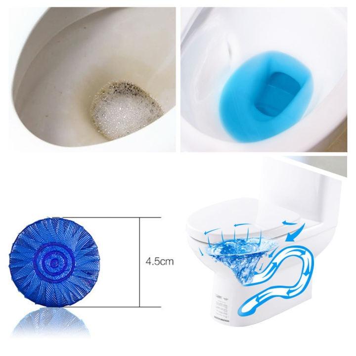 Toilet Bowl Urinal Ocean Fresh Anti Bacteria Cleaning Blocks [10 PCS ...