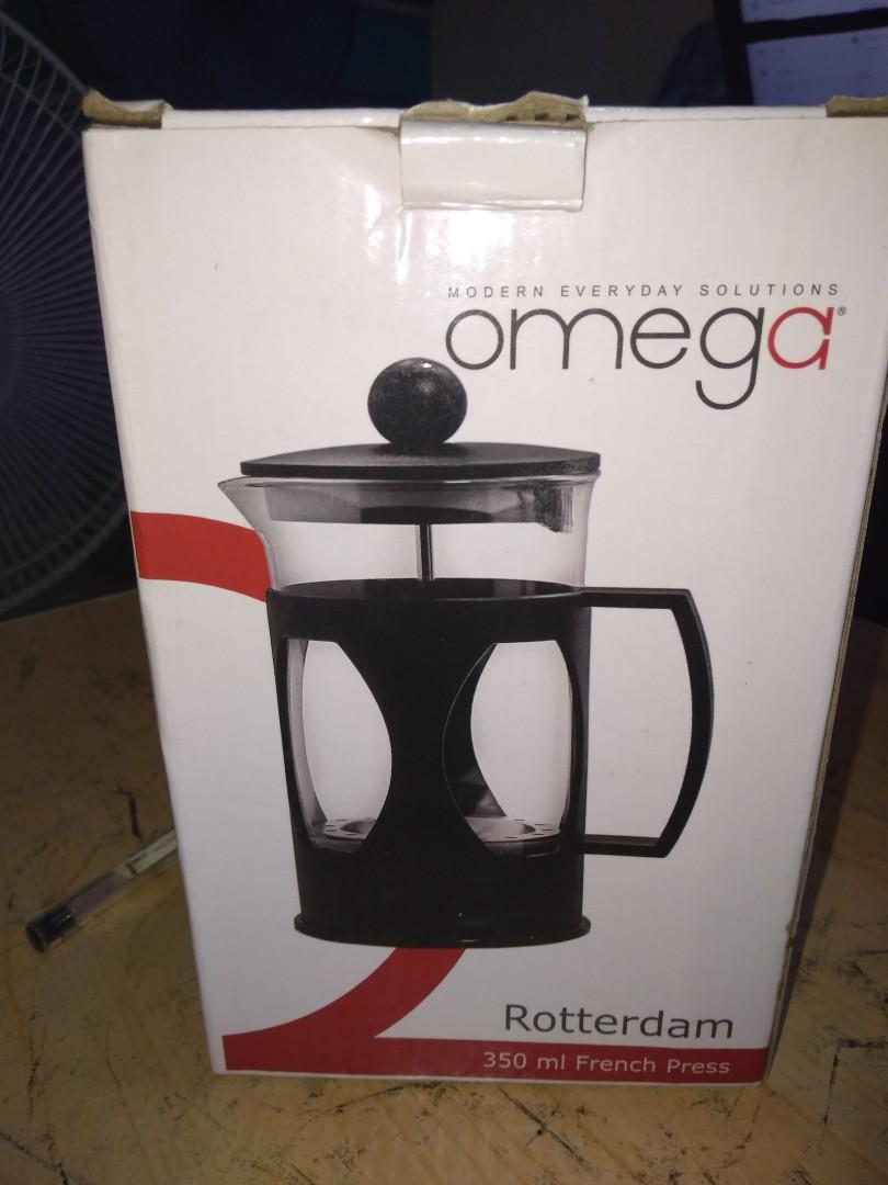Omega Rotterdam 350ml French Press, TV & Home Appliances, Kitchen ...