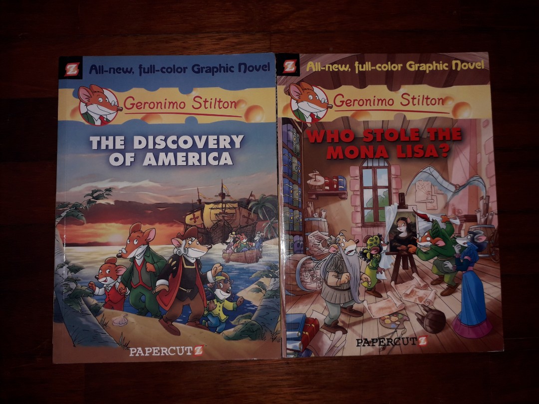 Papercutz / PAPERCUTZ Graphic Novel: Geronimo Stilton combo pack series ...