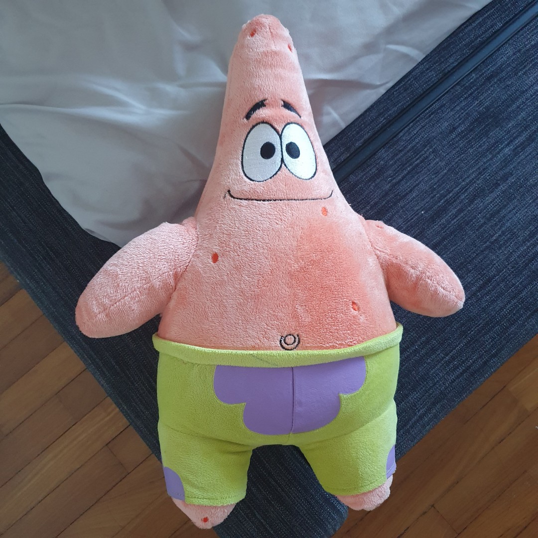 Patrick Star Stuffed Toy, Toys & Games, Stuffed Toys on Carousell
