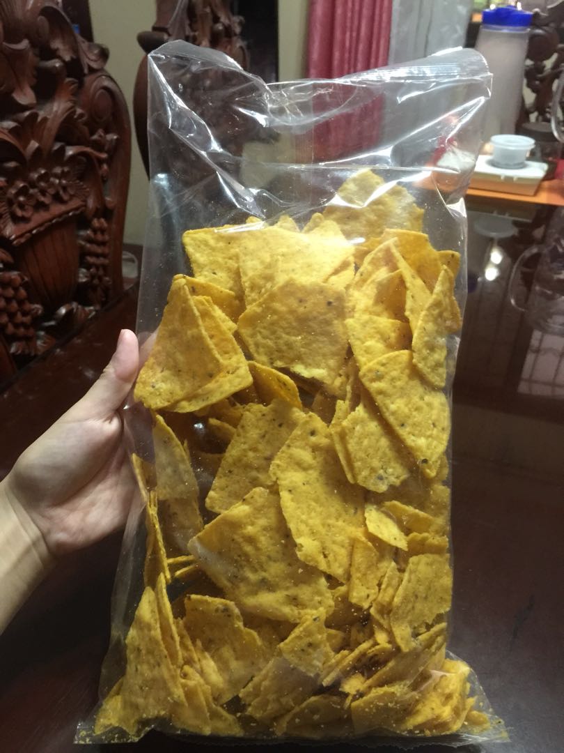 Plain Nachos Chips, Food & Drinks, Packaged & Instant Food on Carousell