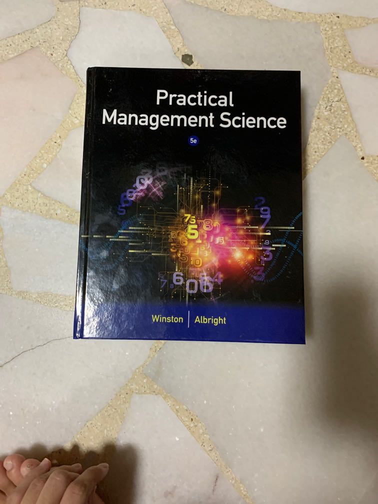 Practical Management Science (5th ed.), Hobbies & Toys, Books ...