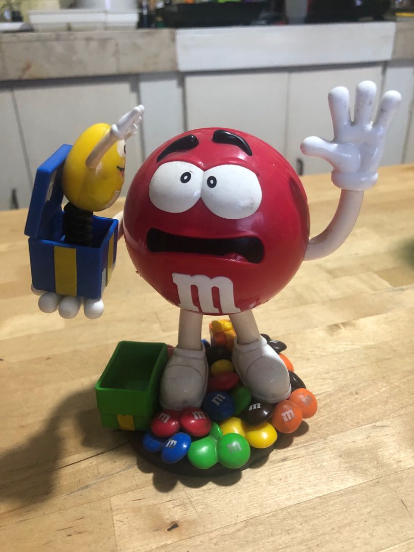 Pre loved M&M’s candy dispenser, Hobbies & Toys, Toys & Games on Carousell