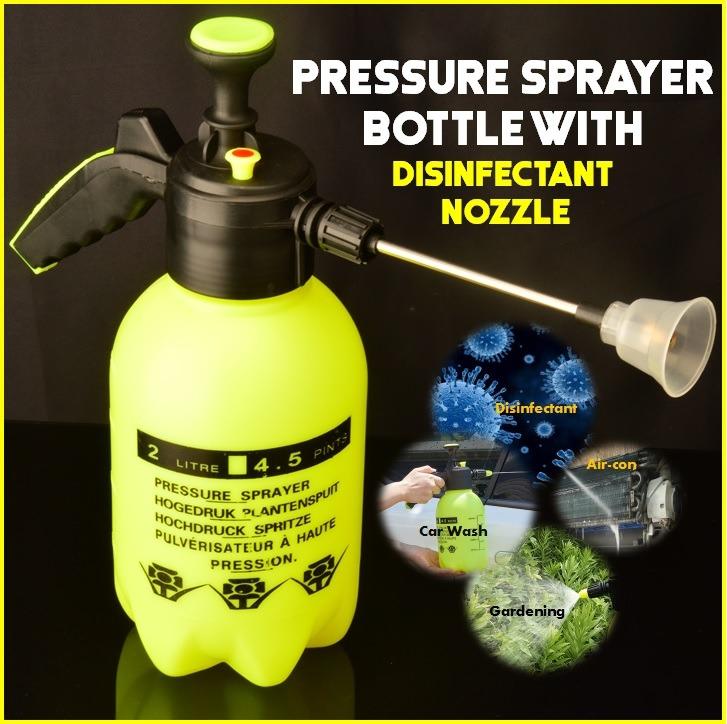 Pressure water sprayer with Nozzle/Disinfectant Sprayer 2Lt (See detail ...