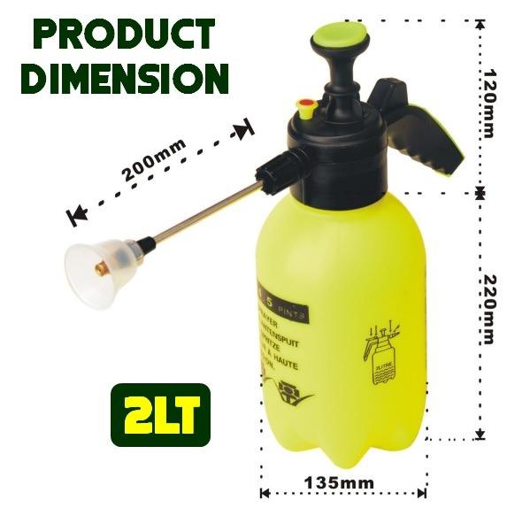Pressure water sprayer with Nozzle/Disinfectant Sprayer 2Lt (See detail ...