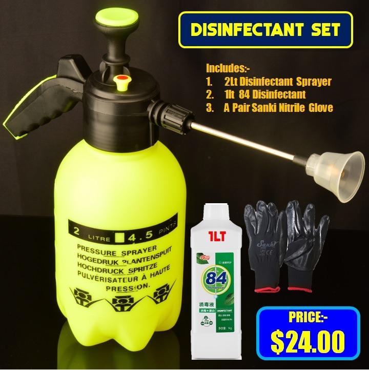 Pressure water sprayer with Nozzle/Disinfectant Sprayer 2Lt (See detail ...