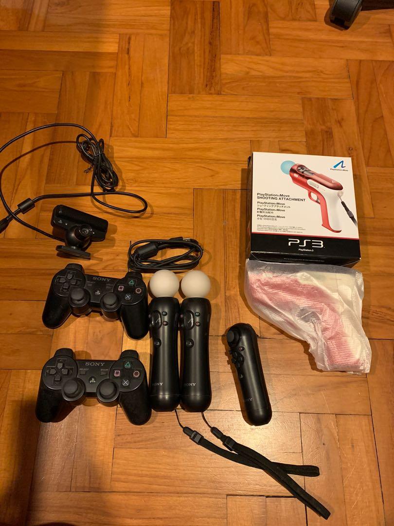 PS3 controller, camera, ps move, Video Gaming, Gaming Accessories ...