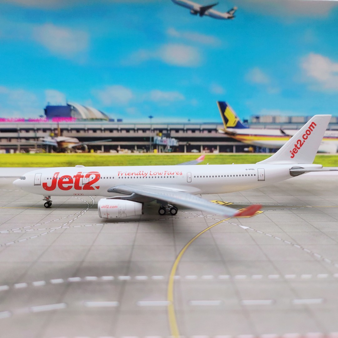 (SALE!) 1:400 A330 Jet2 (British Budget Airline), Hobbies & Toys, Toys ...