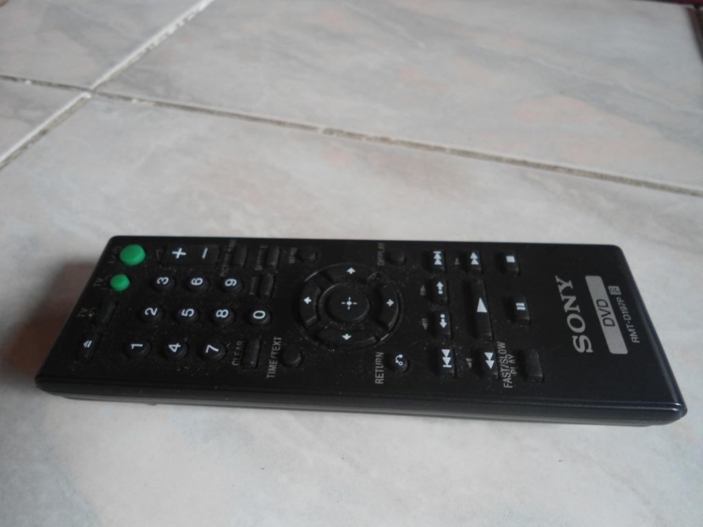 SONY DVD - RMT-D197P remote control, Audio, Portable Audio Accessories ...