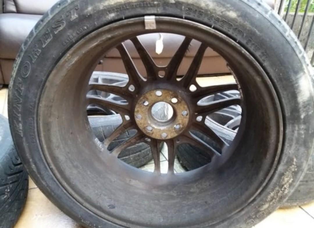 sport rim 17inch, Auto Accessories on Carousell