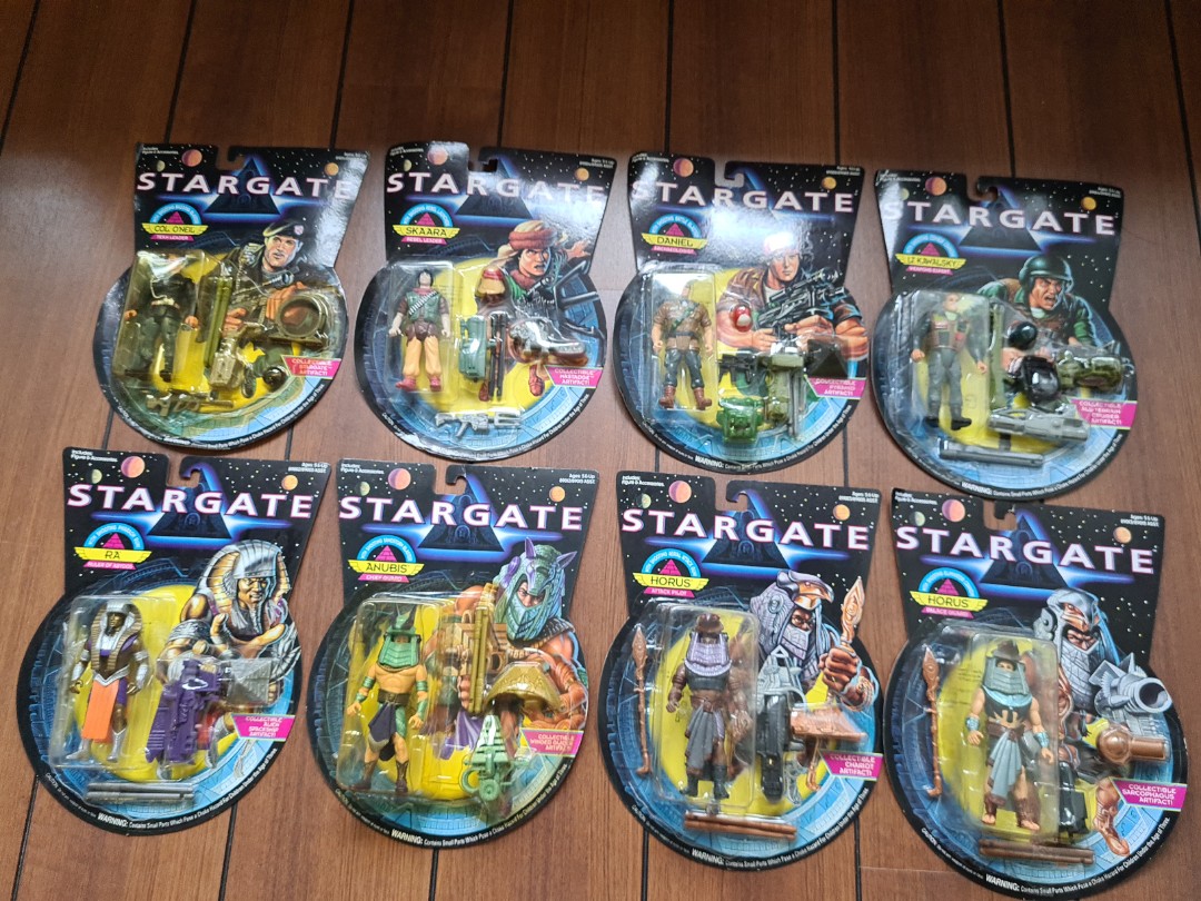 Stargate Complete set of 8 figures, Hobbies & Toys, Toys & Games on ...