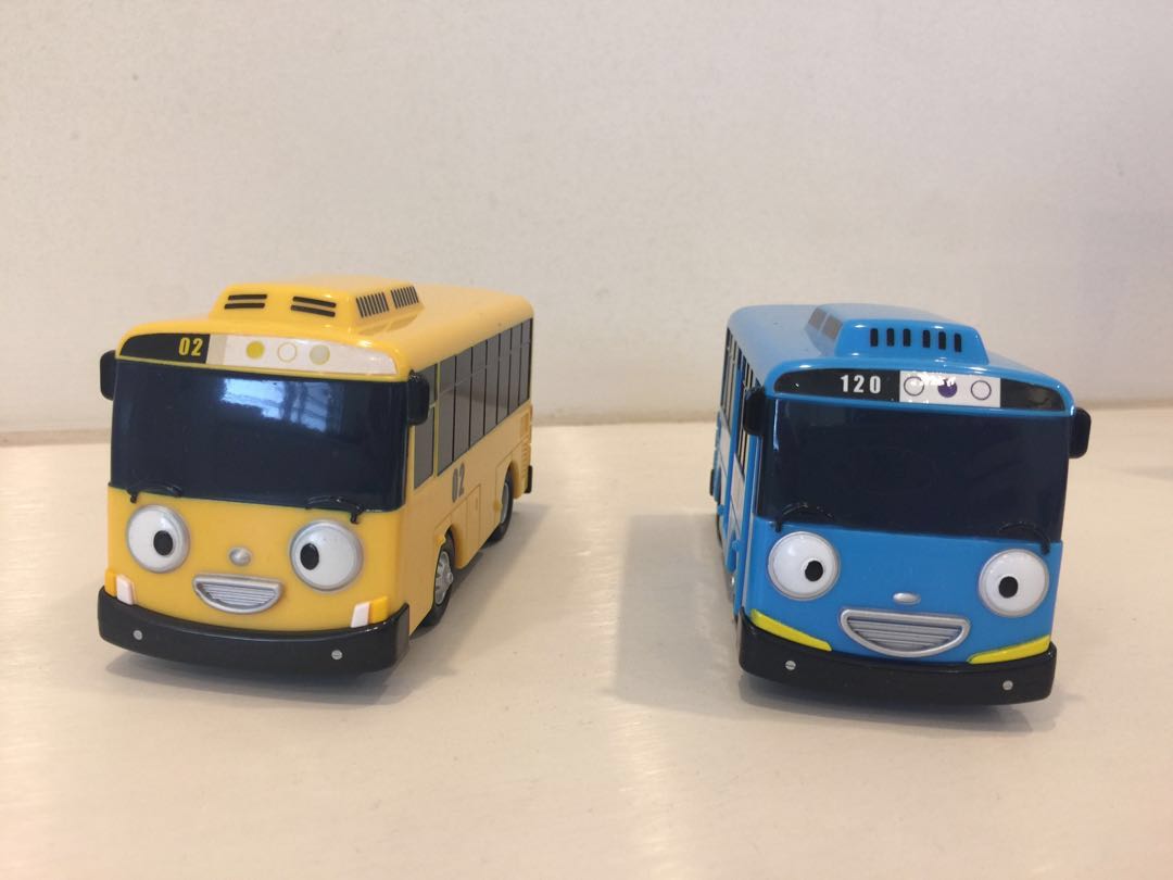 Tayo & Lani Bus Pull Back Vehicle, Hobbies & Toys, Toys & Games on ...